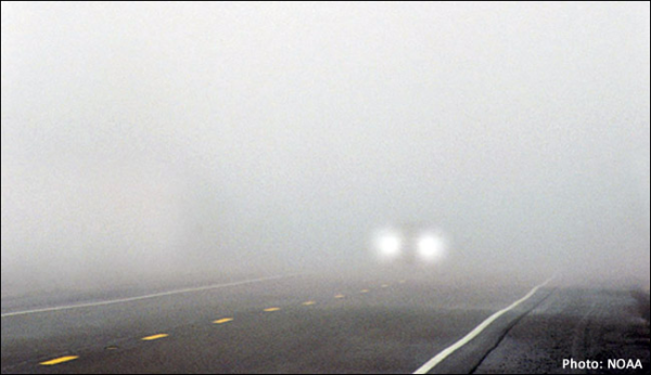 Driving in Fog - The U.S. Causeway